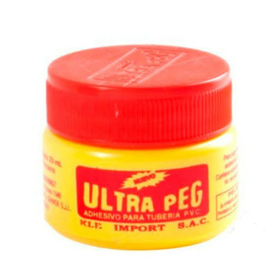 Pegamento p/tubos 28ml - ULTRAPEG – Ferremax