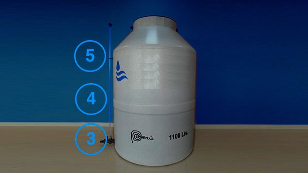 Accesorio p/tanque ETERNIT completo - Eternit – Ferremax